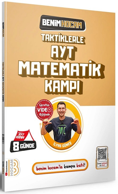 Benim Hocam 2024 YKS AYT Taktiklerle 8 Günde Matematik Kampı - İlyas Güneş Benim Hocam Yayınları ...