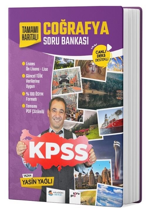 Akademi Denizi KPSS Coğrafya Tamamı Haritalı Soru Bankası - Yasin Yağlı ... Akademi Denizi KPSS Coğrafya Tamamı Haritalı Soru Bankası - Yasin Yağlı ...